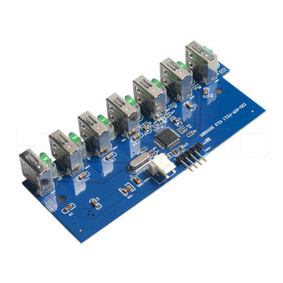 4 Layer SMT PCB Assembly For FR4 Rigid PCB IoT Adapter Green Soldermask